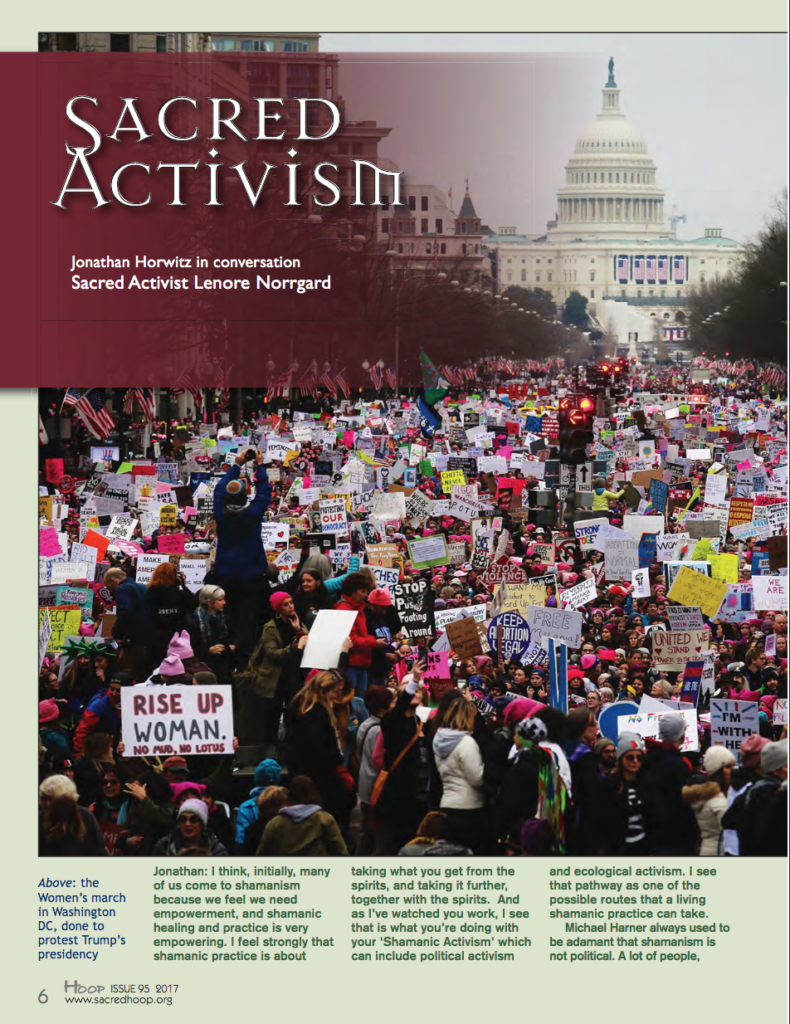 sacred activism lenore - ShamanicTeachers.com